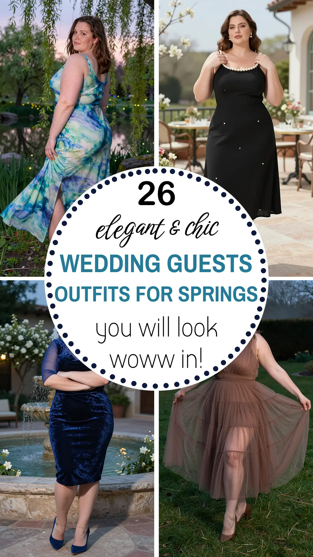 26 Best and Cute Plus Size Spring Wedding Guest Outfits for 2026 ...